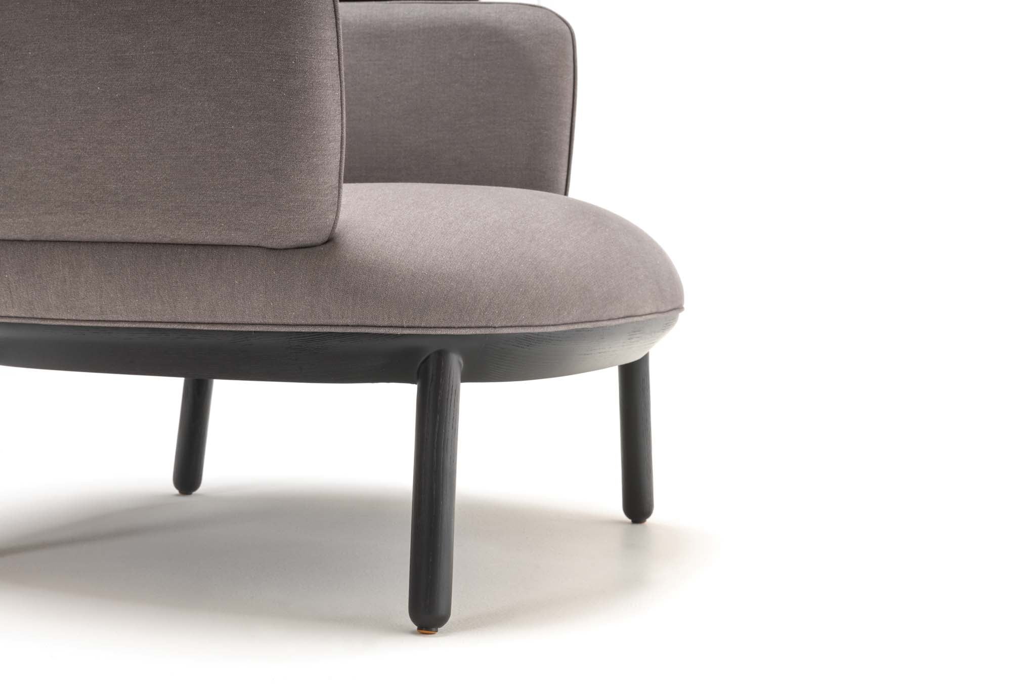 Ankara Lounge Chair - Steel – Faustine Furniture