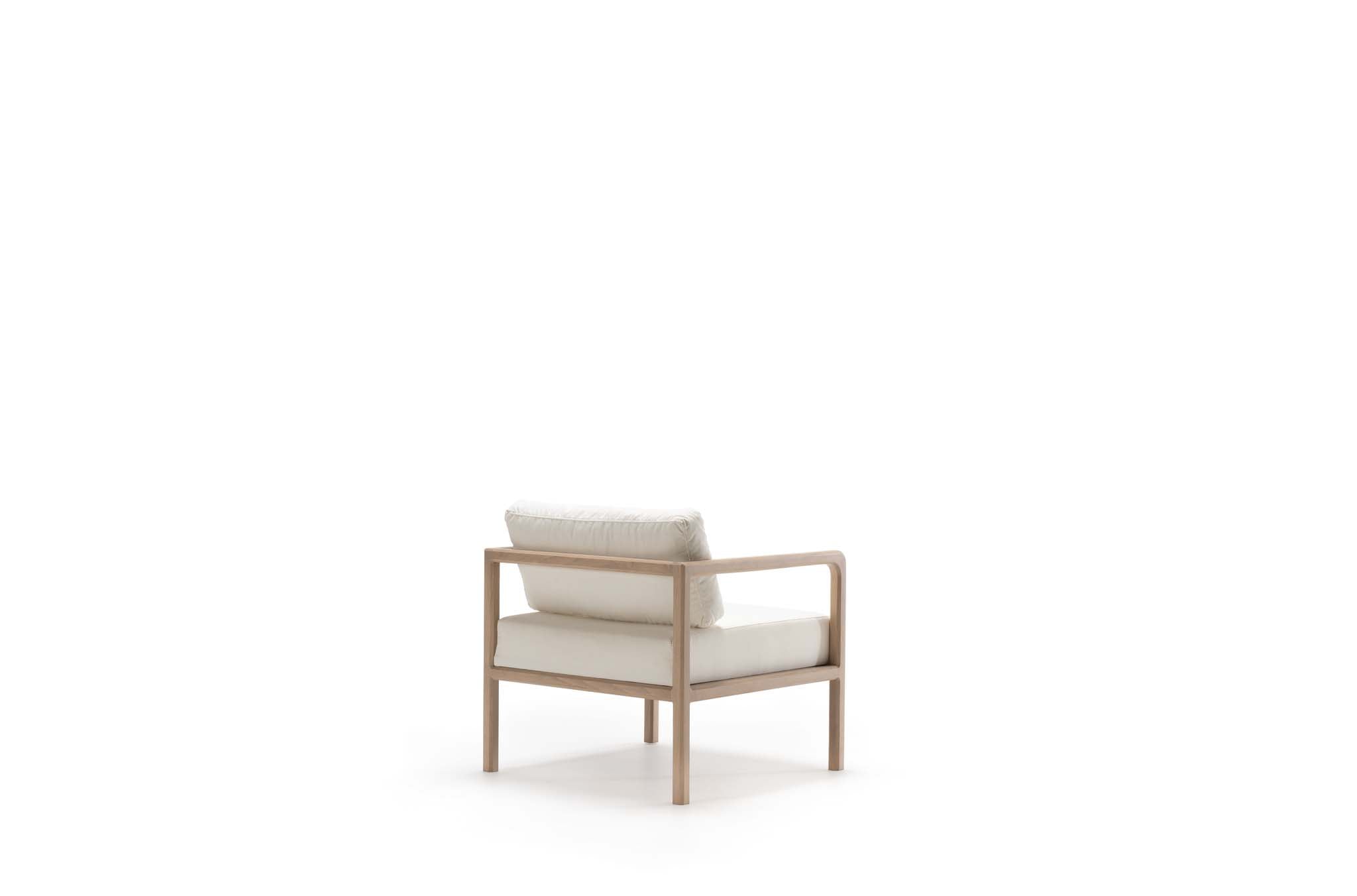 Cyprus Lounge Chair - Bone – Faustine Furniture