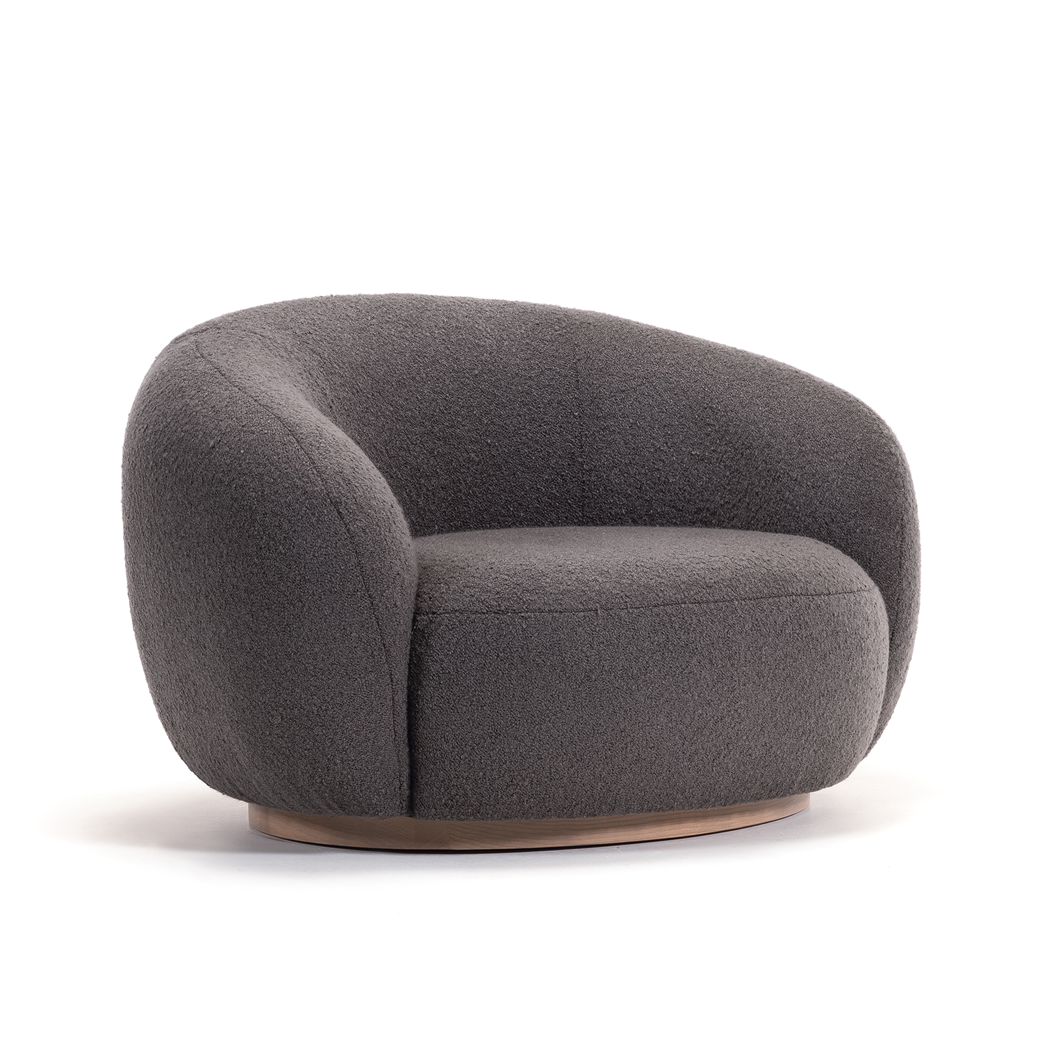 Sahara Lounge Chair - Slate – Faustine Furniture