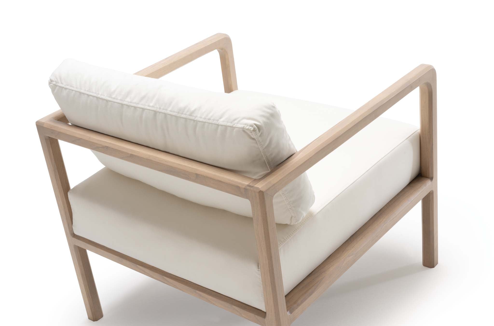 Cyprus Lounge Chair - Bone – Faustine Furniture